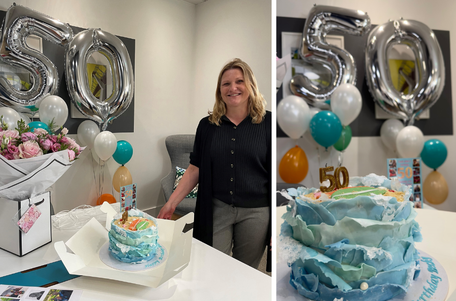 Happy 50th Birthday [Becky] - Blue Jelly